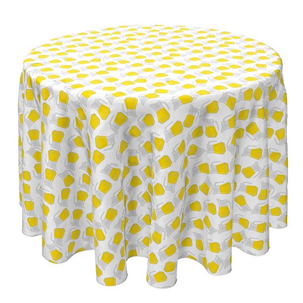 Round Tablecloth, 100% Cotton, 60 Round", Lemonade Pitchers