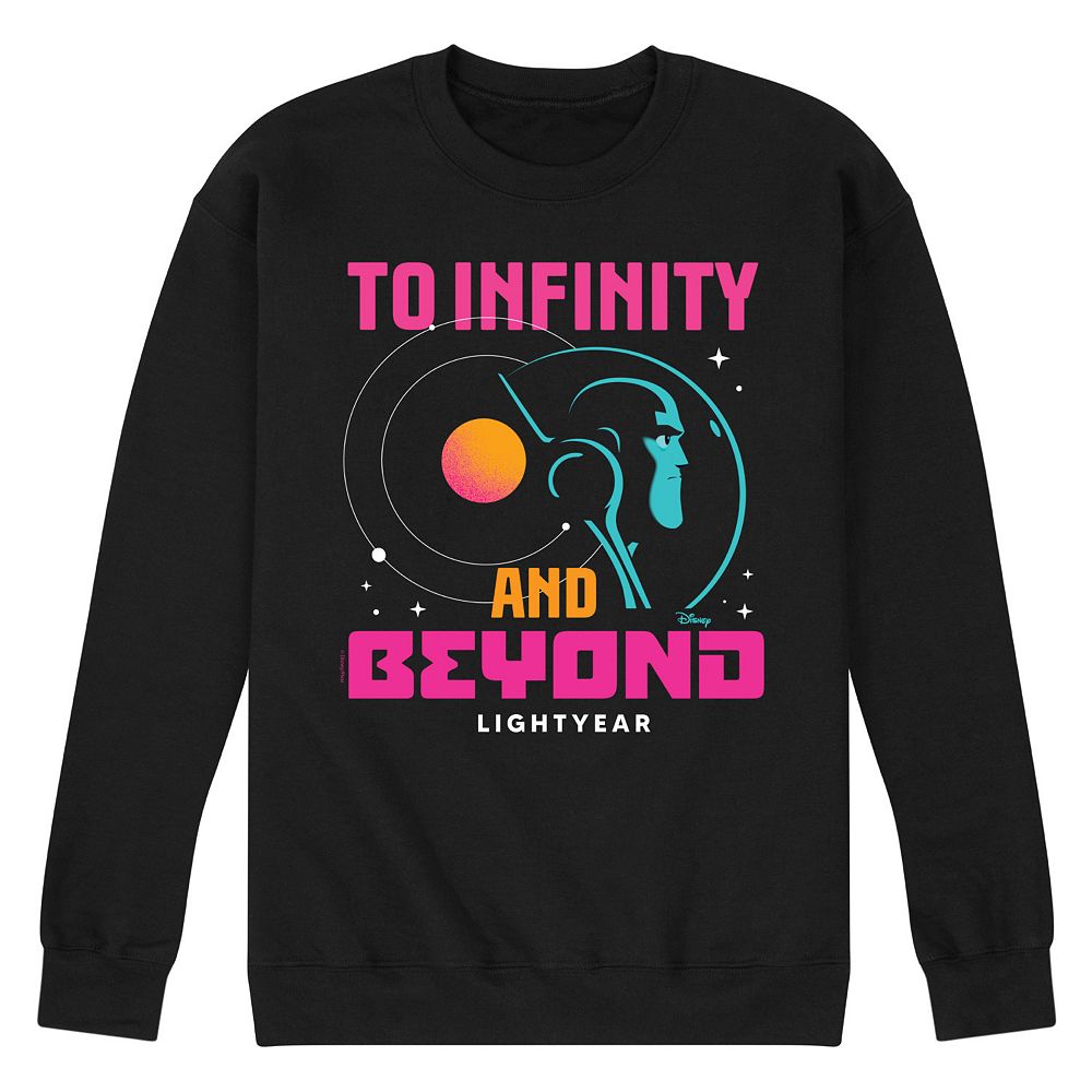 Disney / Pixar's Lightyear Men's Infinity Beyond Fleece Sweatshirt