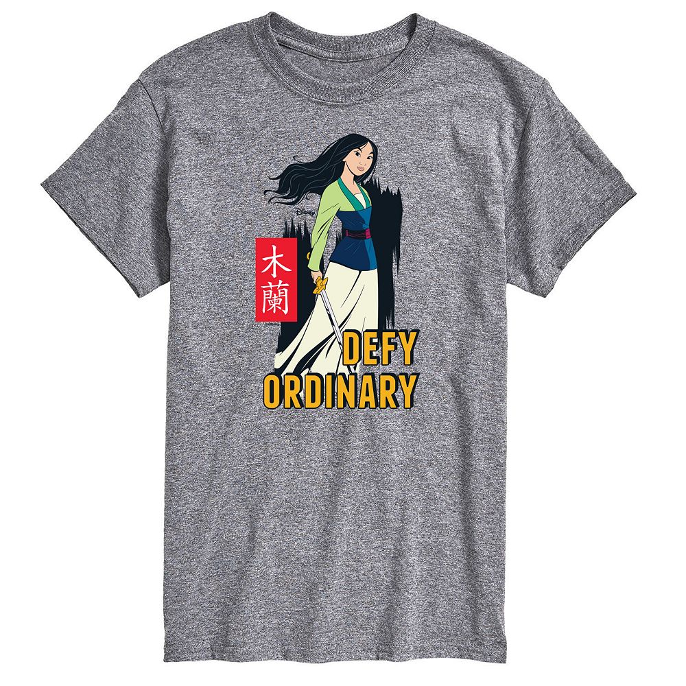 Disney's Mulan Men's Defy Ordinary Tee