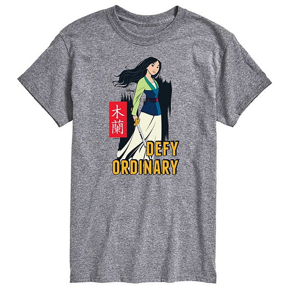 Disney's Mulan Men's Defy Ordinary Tee