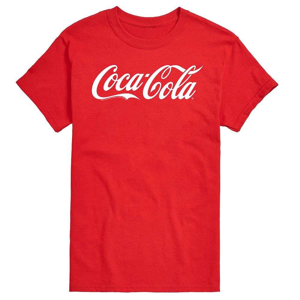 Big & Tall Coca-Cola Logo Graphic Tee