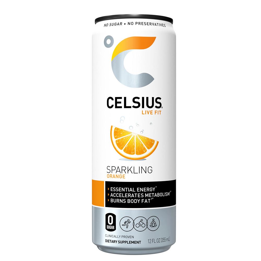 Celsius Energy Sparkling Orange Drink