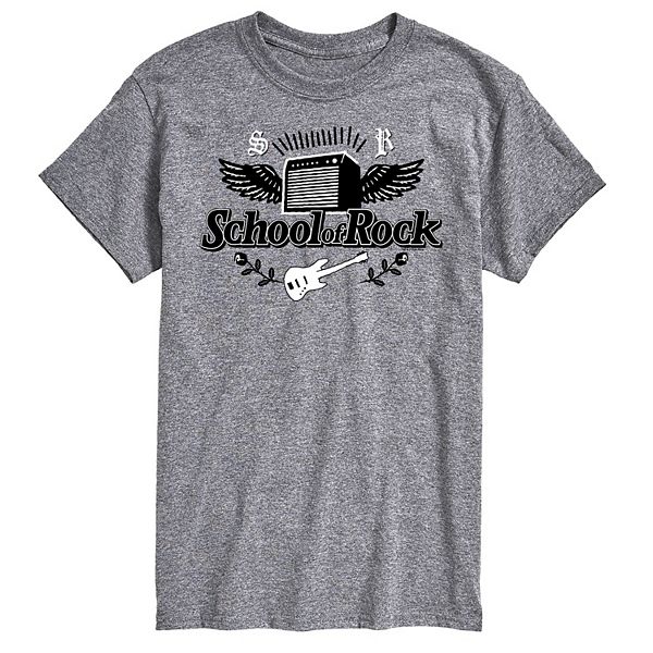 Men's School Of Rock Logo Graphic Tee