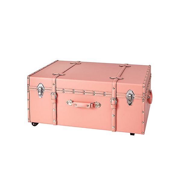 Texture® Brand Storage Trunk with Wheels