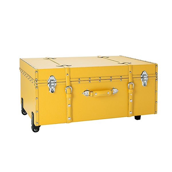 Texture® Brand Storage Trunk with Wheels