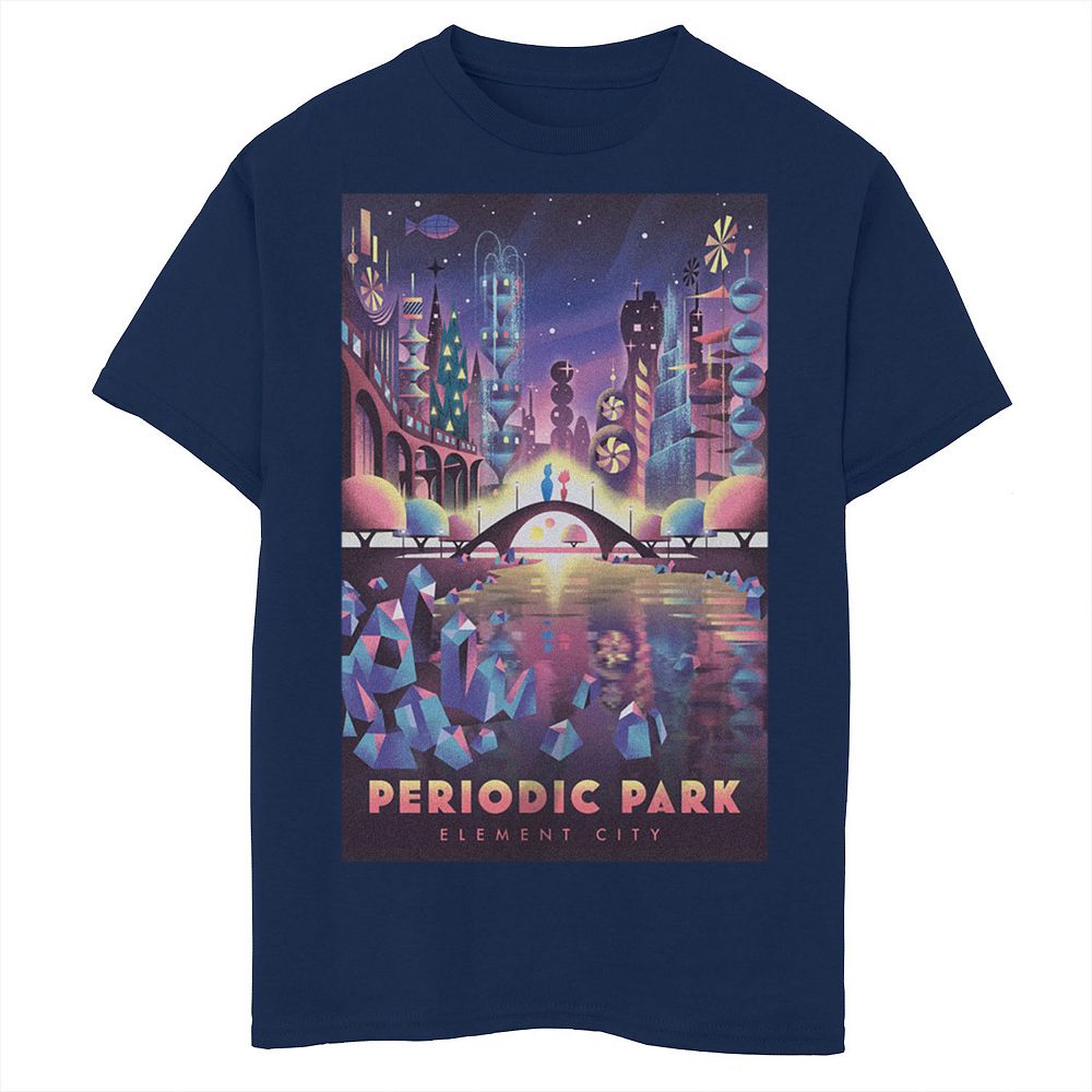 Disney / Pixar's Elemental Boys 6-20 Periodic Park Poster Tee