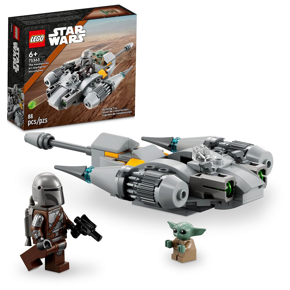 LEGO Star Wars The Mandalorian's N-1 Starfighter Microfighter for Kids ...