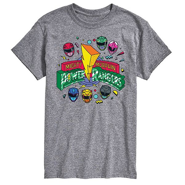Men's Power Rangers 90s Logo Graphic Tee