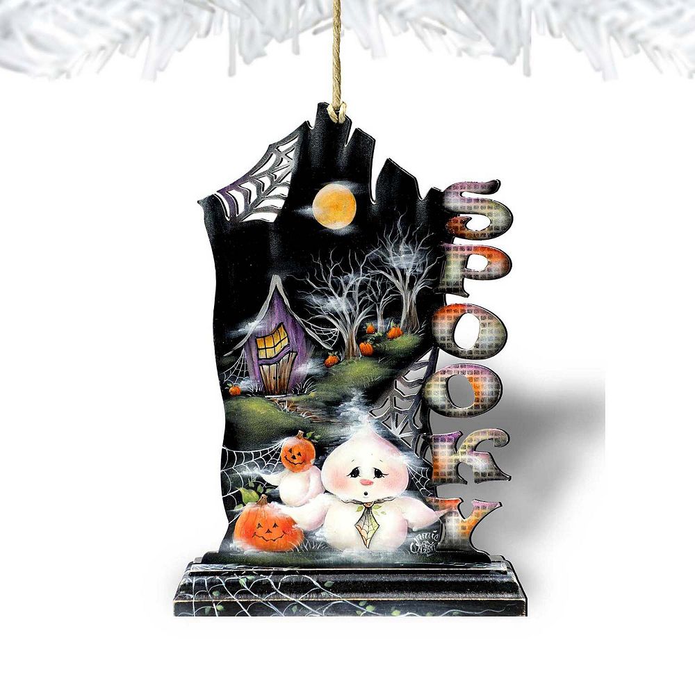 This Boos for You Wooden Holiday Ornament by J. Mills-Price ...