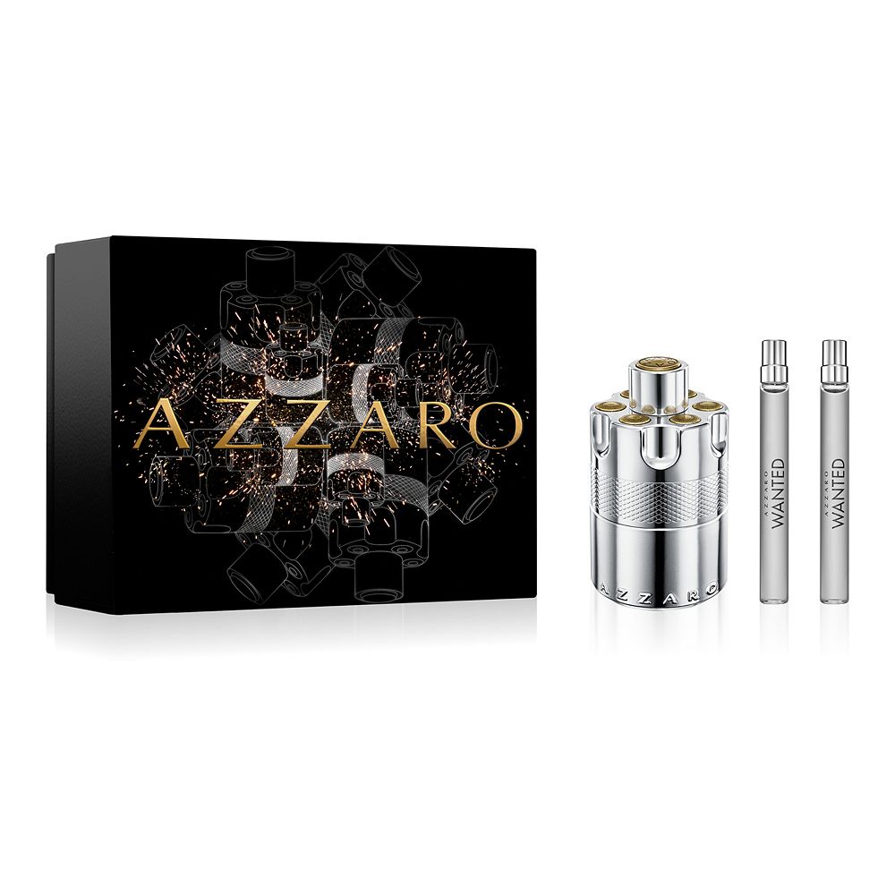 Azzaro Wanted Eau de Parfum 3-Piece Men's Fragrance Holiday Gift Set