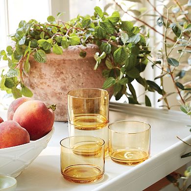 Lenox Tuscany Classics Stackable 4-Piece Short Glass Set