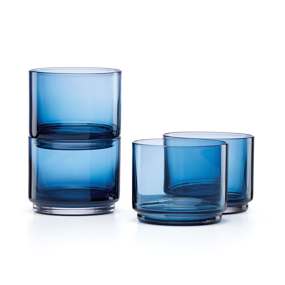 Lenox Tuscany Classics Stackable 4-Piece Short Glass Set