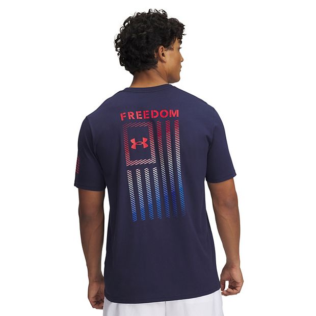 American Flag Under Armour Logo Under Armour Men's Freedom Flag