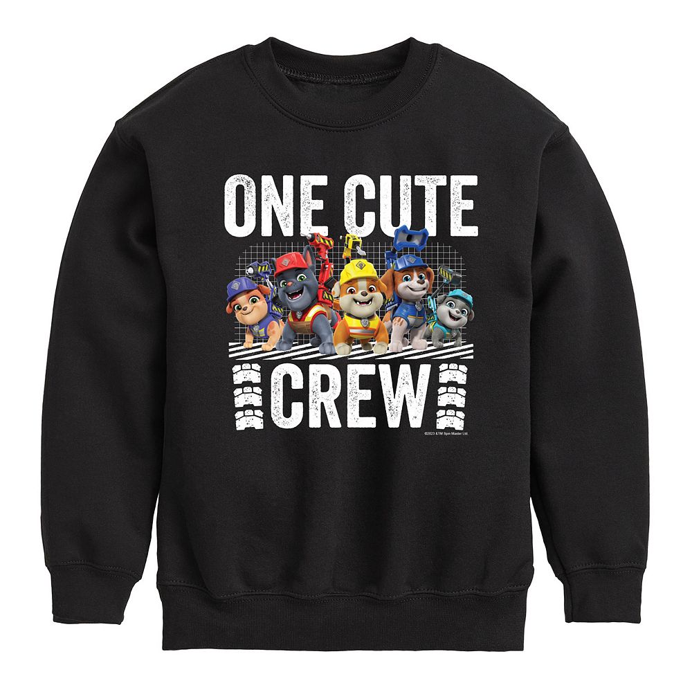 Boys 8-20 Rubble & Crew One Cute Crew Fleece Sweatshirt