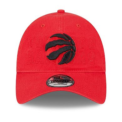 Men's New Era Red Toronto Raptors 2023 NBA Draft 9TWENTY Adjustable Hat