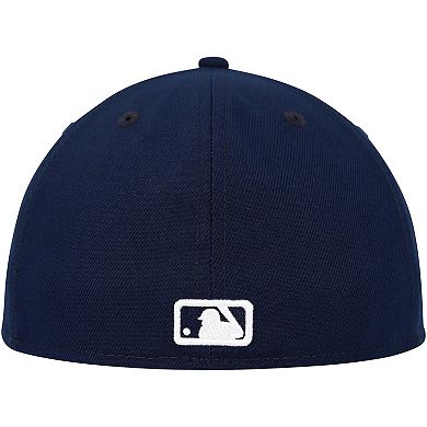 Men's New Era Navy New York Mets Oceanside Low Profile 59FIFTY Fitted Hat
