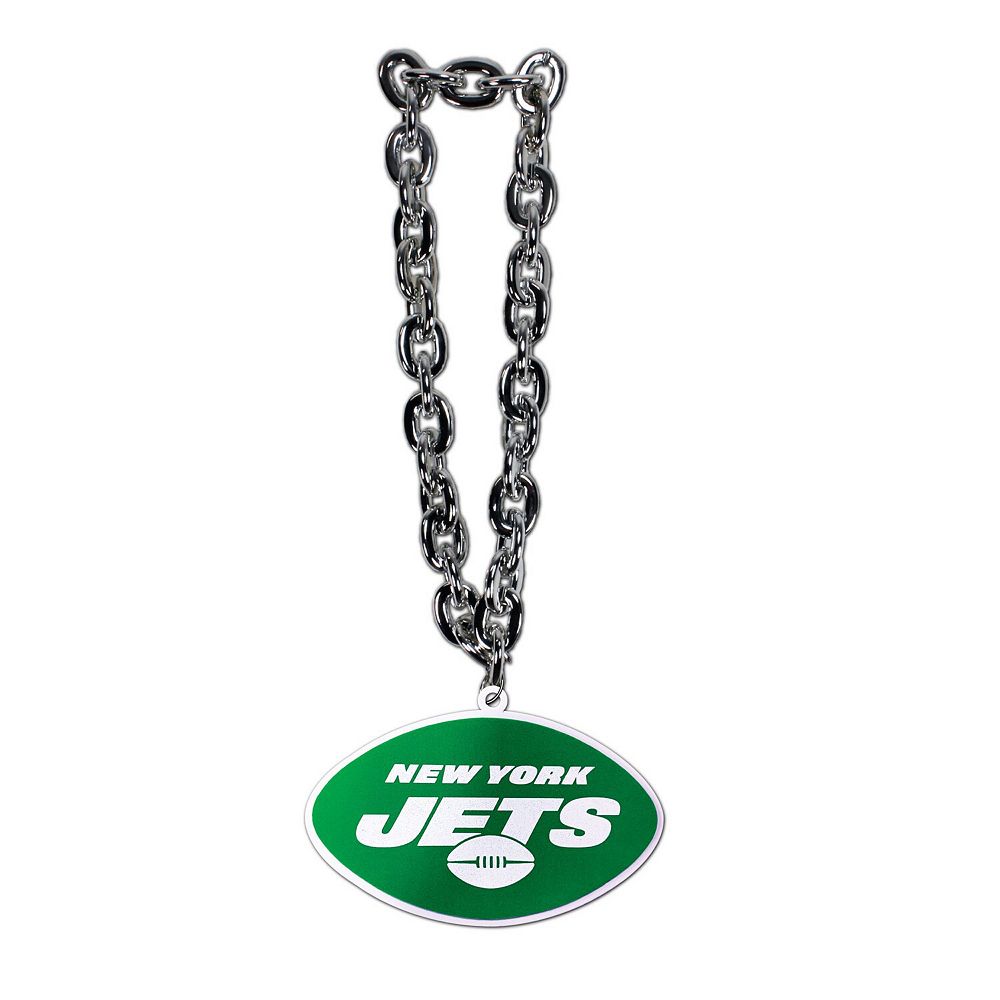 New York Jets Oversized Superfan Chain Necklace