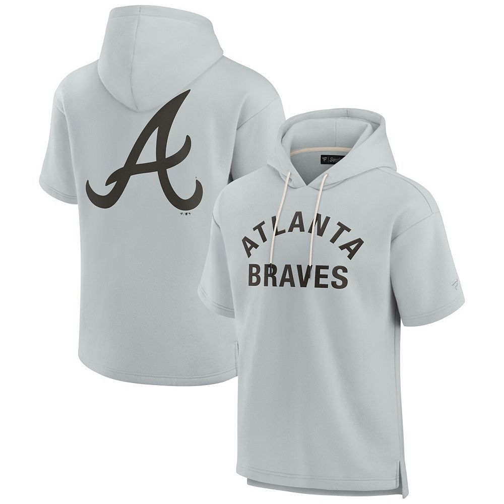 Unisex Fanatics Signature Gray Atlanta Braves Elements Super Soft ...