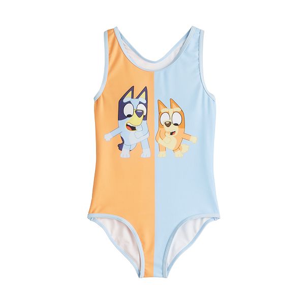 Girls 4-6x Bluey One-Piece Swimsuit