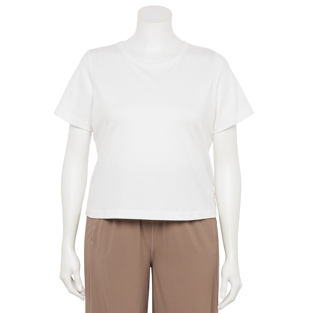 Plus Size FLX Balance Core Short Sleeve Top