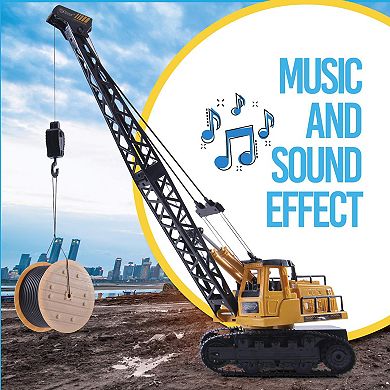 Remote Control Crane Truck for Neutral and Girls Ages 3 and Up with ...