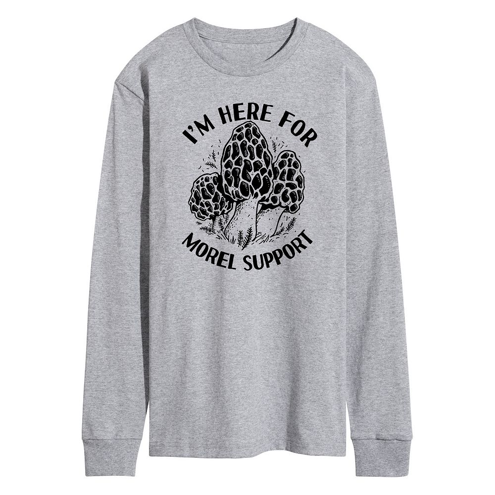 Men's Morel Support Long Sleeve Graphic Tee