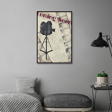 Fine Art Canvas Coming Soon Wall Hanging