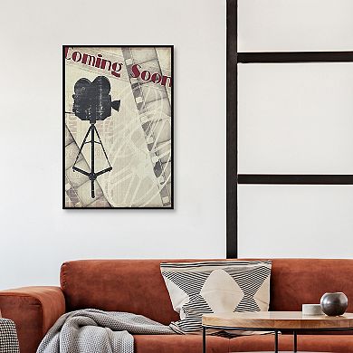 Fine Art Canvas Coming Soon Wall Hanging