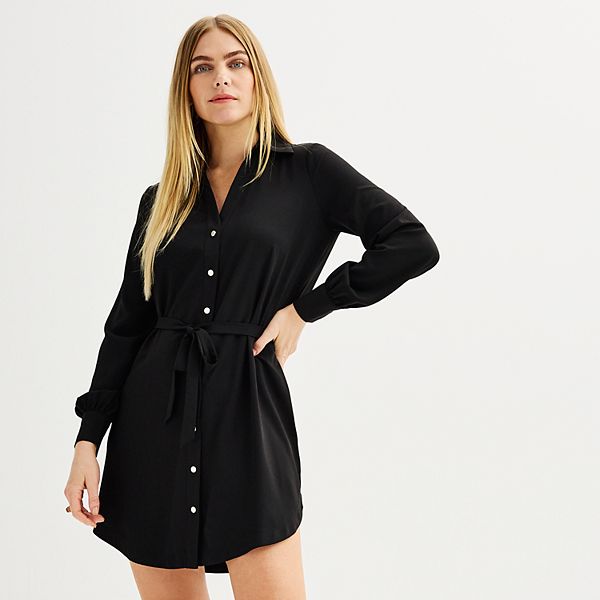 Women's INTEMPO Belted Tunic Dress