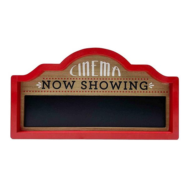 Cinema Chalkboard Sign Wall Art