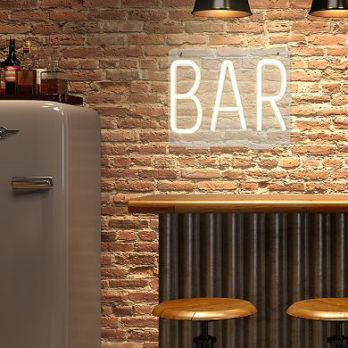 Bar Neon Table Top LED Sign