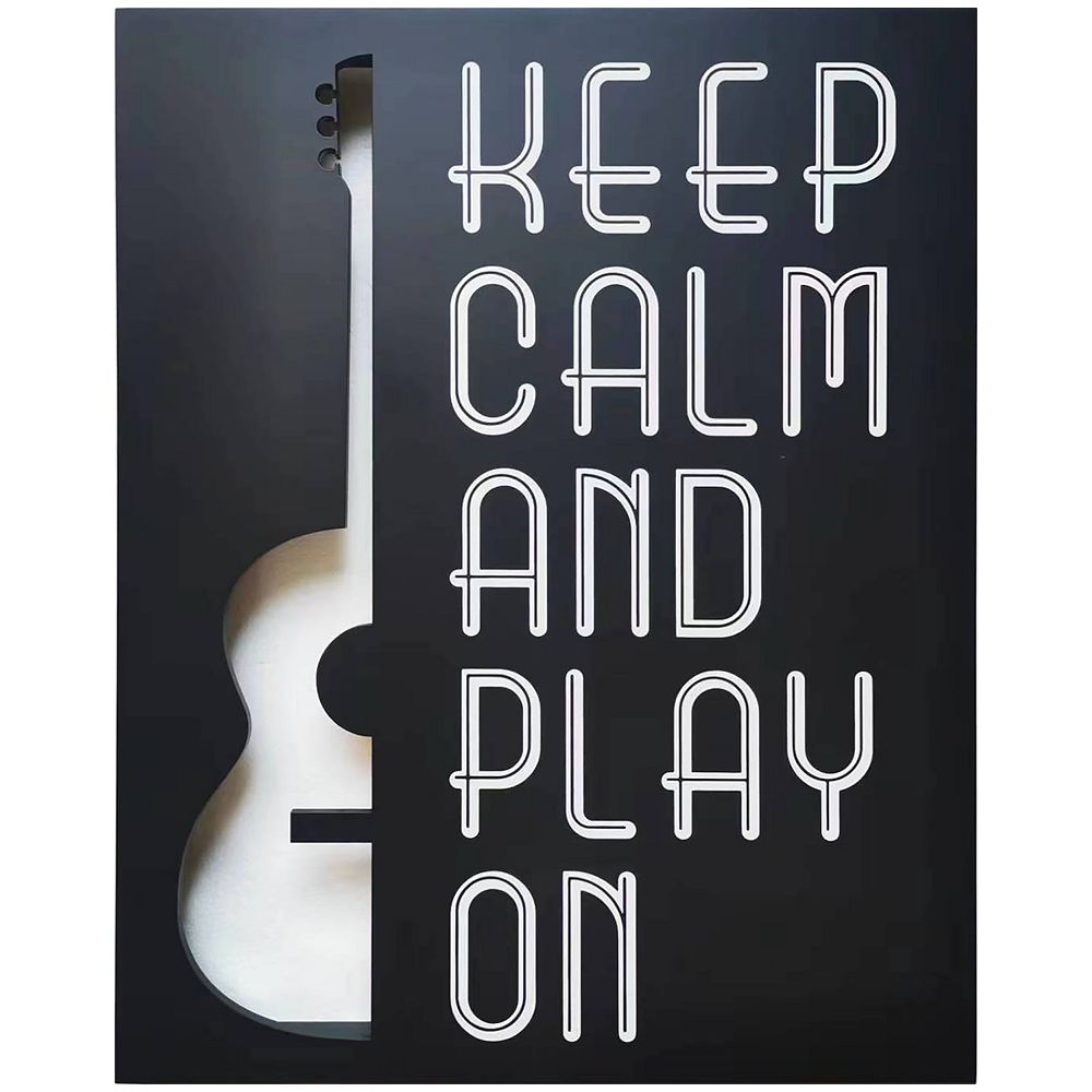Keep Calm And Play On Wall Art