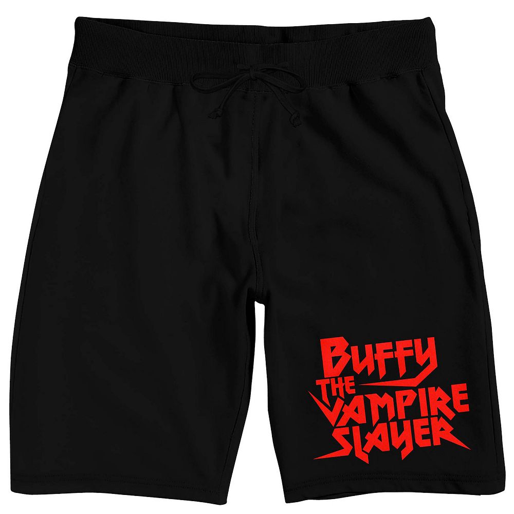 Men's Buffy The Vampire Slayer Title Logo Pajama Shorts