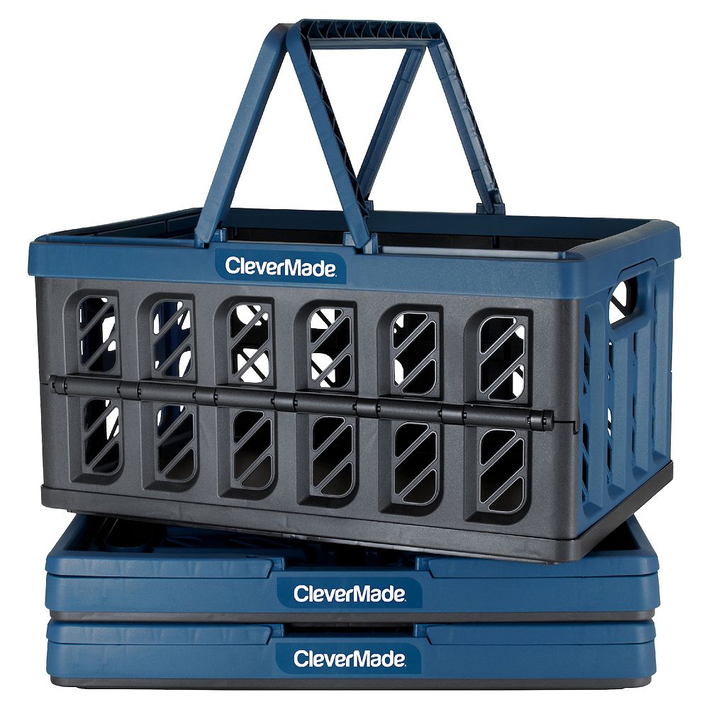Clevermade Collapsible Storage Bin 3-piece Set