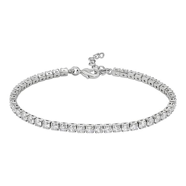 Glam Box Simulated Diamond Tennis Bracelet