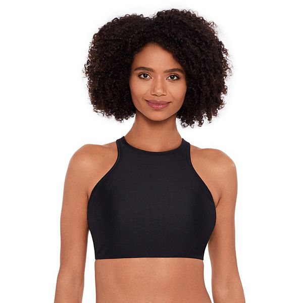 Women's Eco Beach Strappy Back Longline Bikini Top