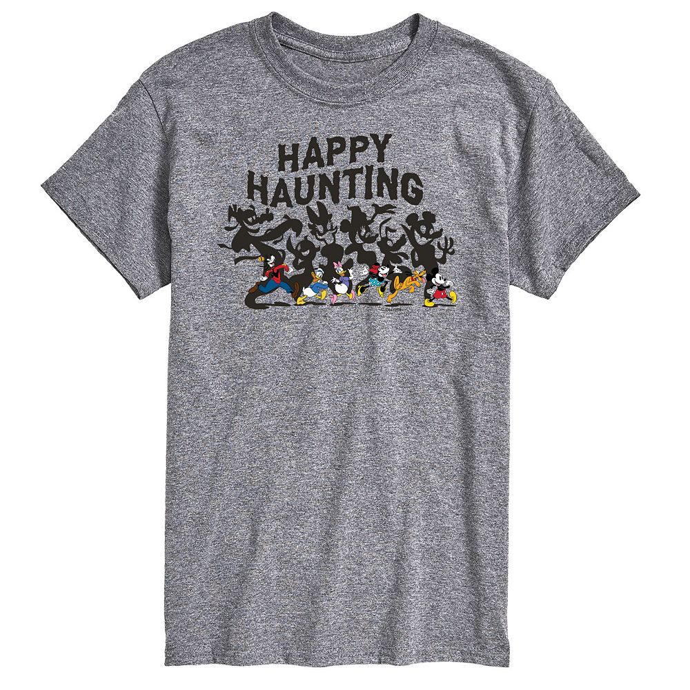 Disney's Mickey Mouse & Friends Big & Tall Happy Haunting Graphic Tee