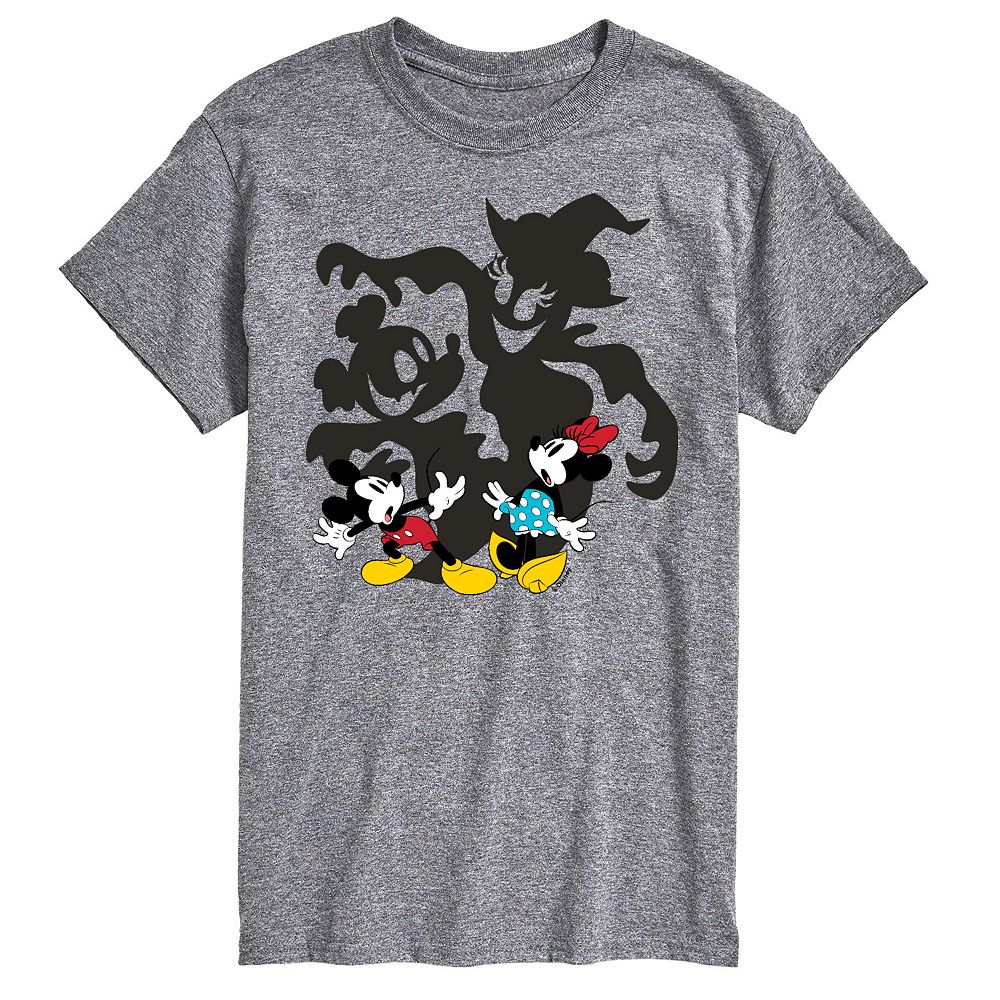 Disney's Mickey Mouse & Friends Big & Tall Mickey Minnie Scared Shadows ...