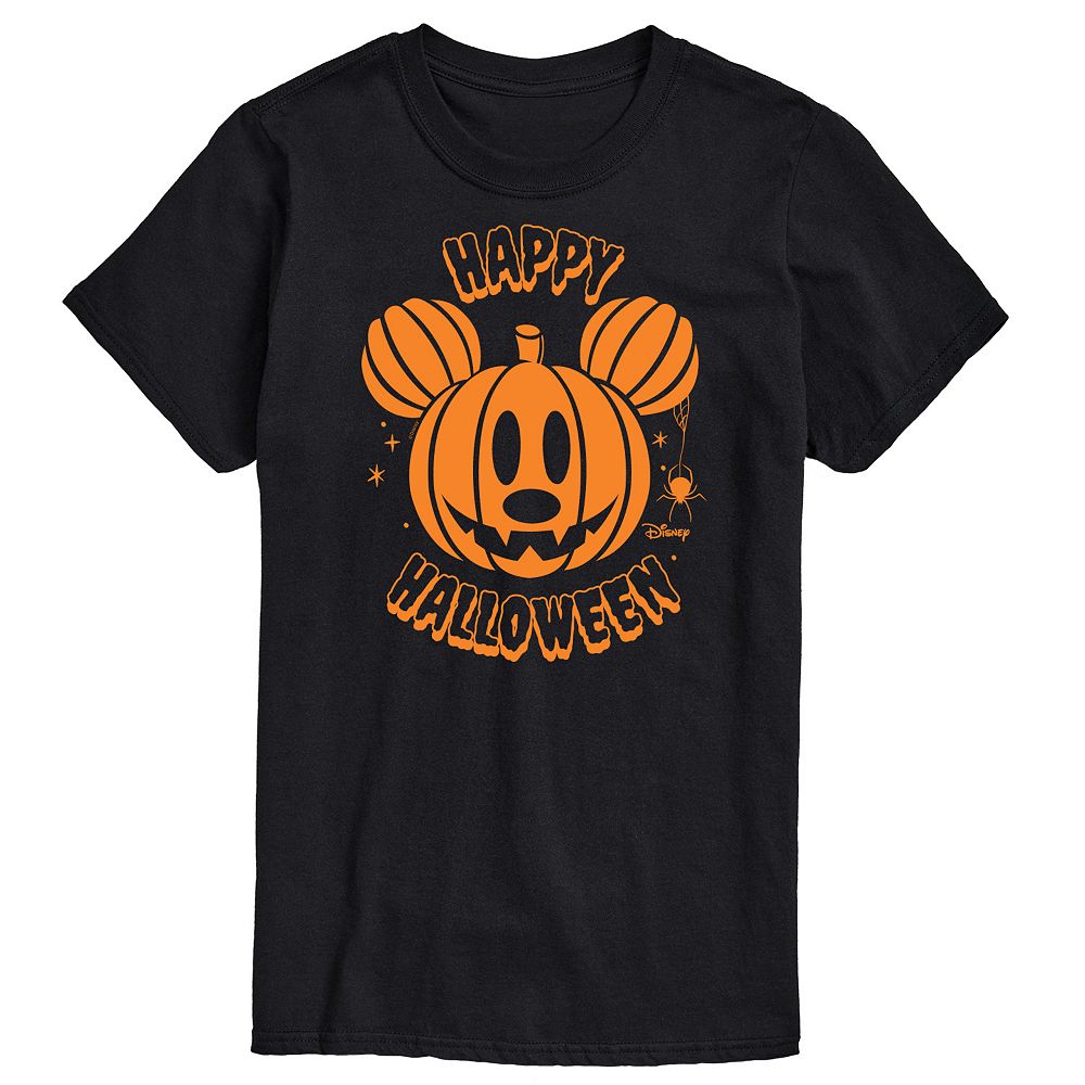 Disney's Mickey Mouse & Friends Big & Tall Mickey Pumpkin Graphic Tee