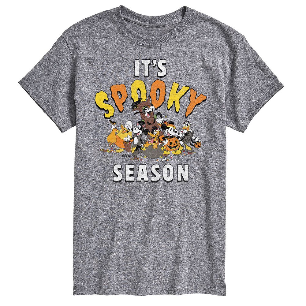 Disney's Mickey Mouse & Friends Big & Tall Its Spooky Season Graphic Tee