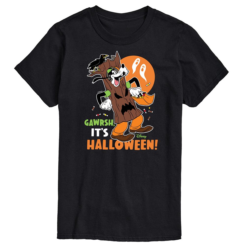 Disney's Mickey Mouse & Friends Big & Tall Gawsh Its Halloween Graphic Tee