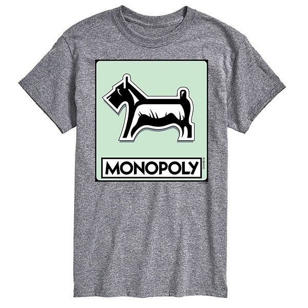 Men's Monopoly Dog Token Graphic Tee