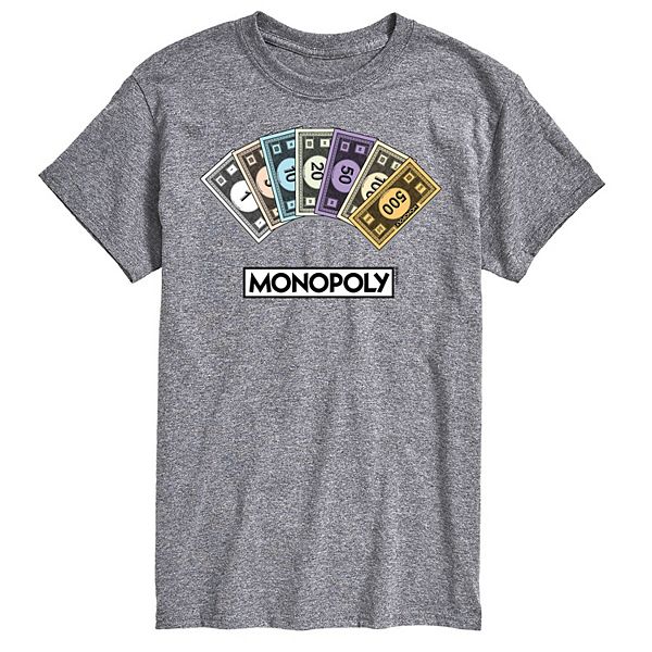Men's Monopoly Money Stack Graphic Tee