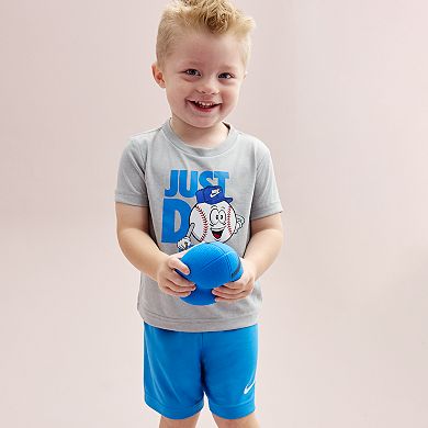 Toddler Boys Nike Dri-FIT "Just Do It." Baseball Sportball Graphic Tee ...