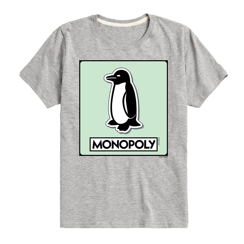 Boys 8-20 Monopoly Penguin Token Graphic Tee