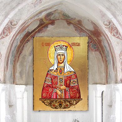 G.Debrekht Saint Elena Wooden Gold Plated Religious Orthodox Sacred ...
