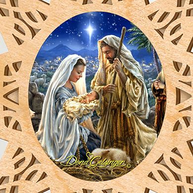 G.Debrekht Glory To God Tree Topper by D. Gelsinger Christmas Decor ...