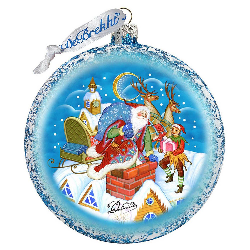 G.Debrekht Christmas Arrival Glass Christmas Ornament by G. DeBrekht ...