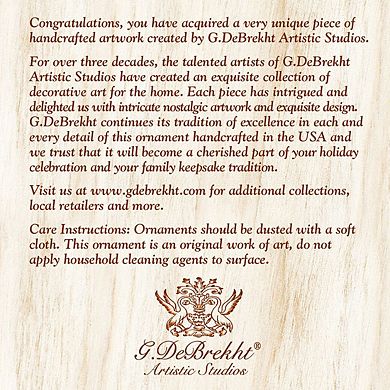 Designocracy Flamingo at Sunset Mercury Glass Ornament by G. DeBrekht Coastal Holiday Decor