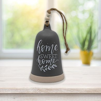 "Home Sweet Home" Sentiment Bell Table Top Decor